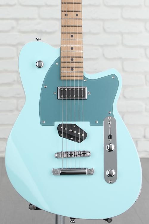 Reverend Buckshot Electric Guitar - Deep Sea Chronic Blue | Sweetwater