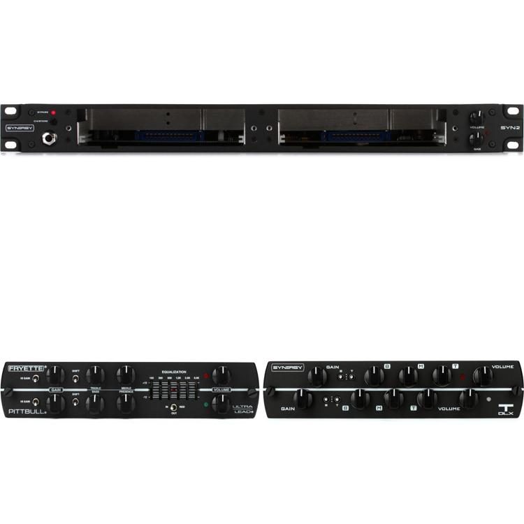 Synergy SYN2 Rackmount Preamp with T/DLX and Fryette Pittbull Ultra ...
