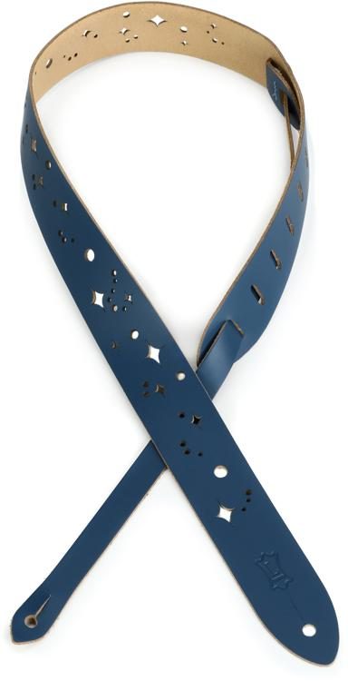 Levy's MJ12GSC-BLU Kids Guitar Strap - Blue | Sweetwater