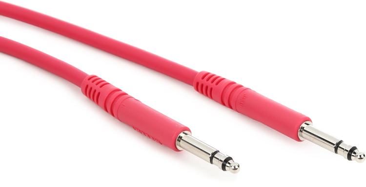Mogami PJM 7202 Bantam TT Patch Cable - 6-foot, Red | Sweetwater