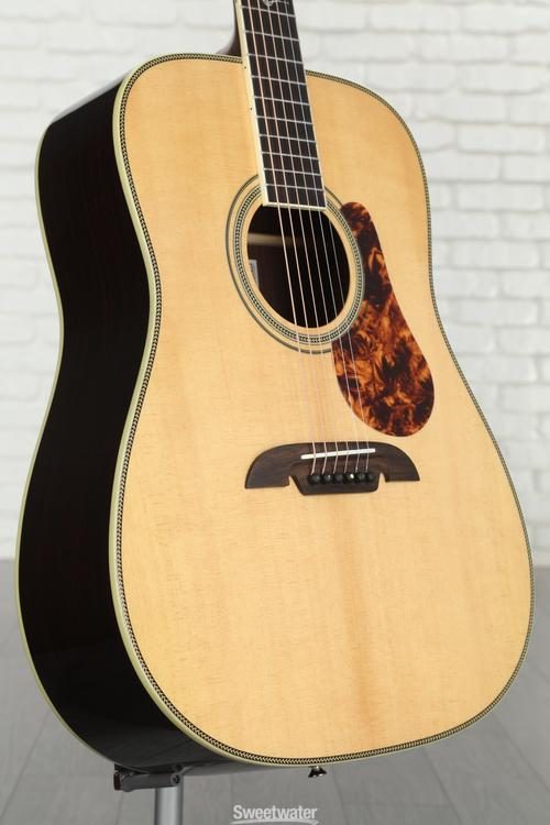 Alvarez MD70 Herringbone Acoustic Guitar - Natural | Sweetwater