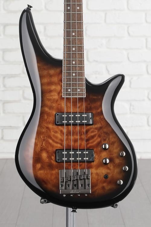 Jackson Spectra JS3Q Bass Guitar - Dark Sunburst | Sweetwater