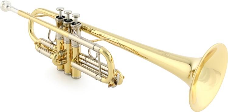 Yamaha YTR-8445 II Xeno Professional C Trumpet - Clear Lacquer with ...