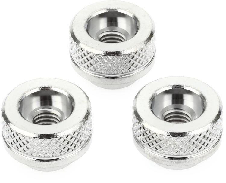 Revolution Brass Cymbal Fasteners - Chrome-plated (3-pack) | Sweetwater