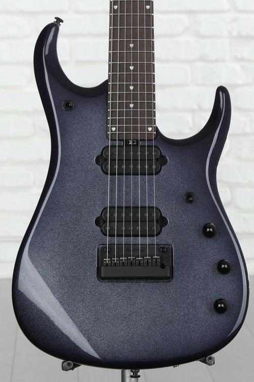 Ernie Ball Music Man JP15 7 Electric Guitar - Eclipse Sparkle, Sweetwater Exclusive