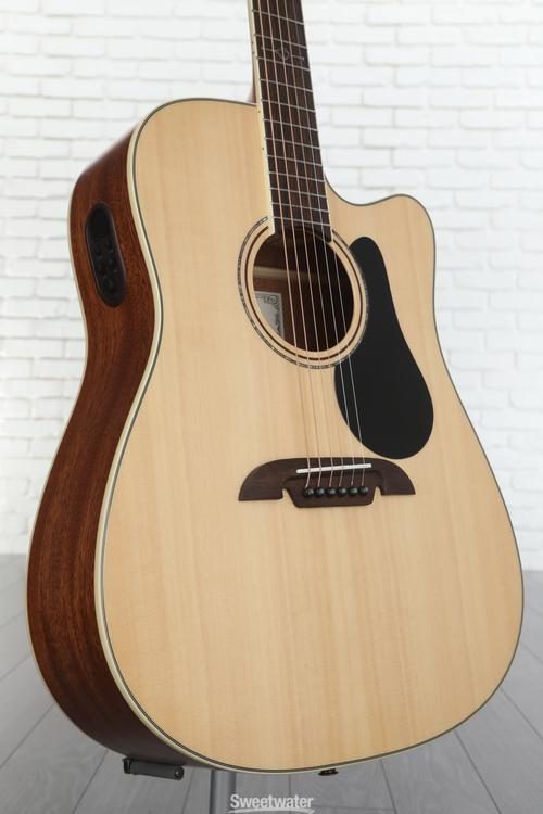 Alvarez AD60ce Acoustic-electric Guitar - Natural | Sweetwater