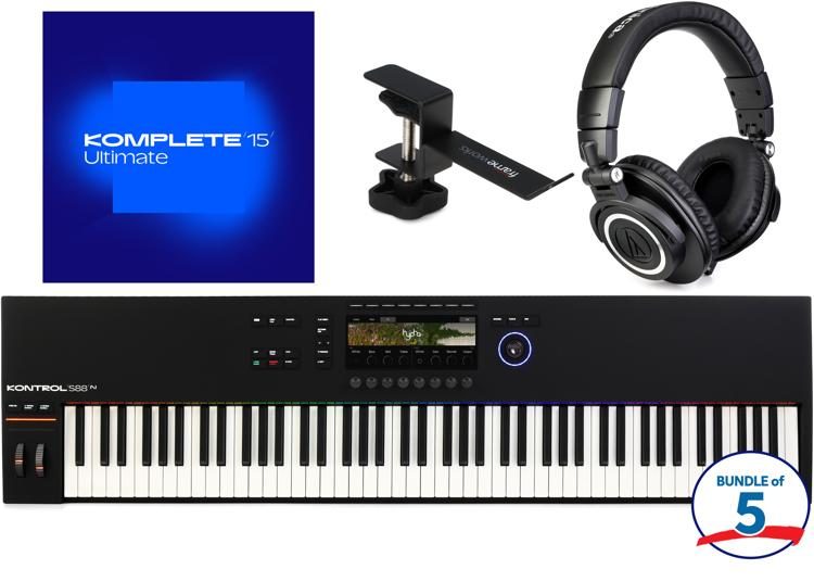 Native Instruments Komplete Kontrol S88 MK2 Smart Keyboard Controller ...