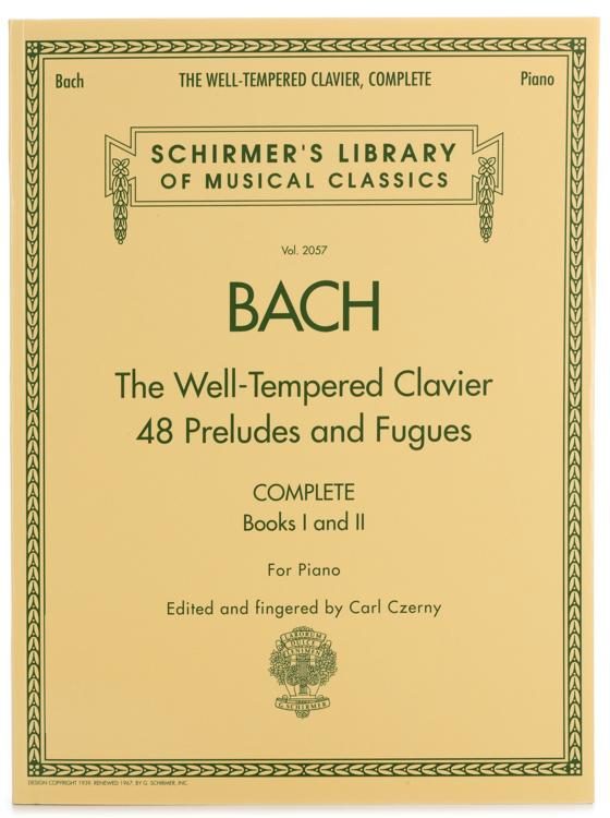 Hal Leonard The Well-Tempered Clavier 48 Preludes and Fugues Complete | Sweetwater