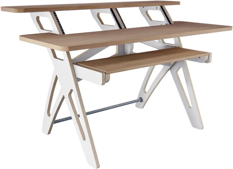 Zaor Yesk Studio Desk - Oak White | Sweetwater