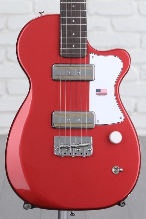 Harmony Juno Electric Guitar - Rose with Rosewood Fingerboard | Sweetwater