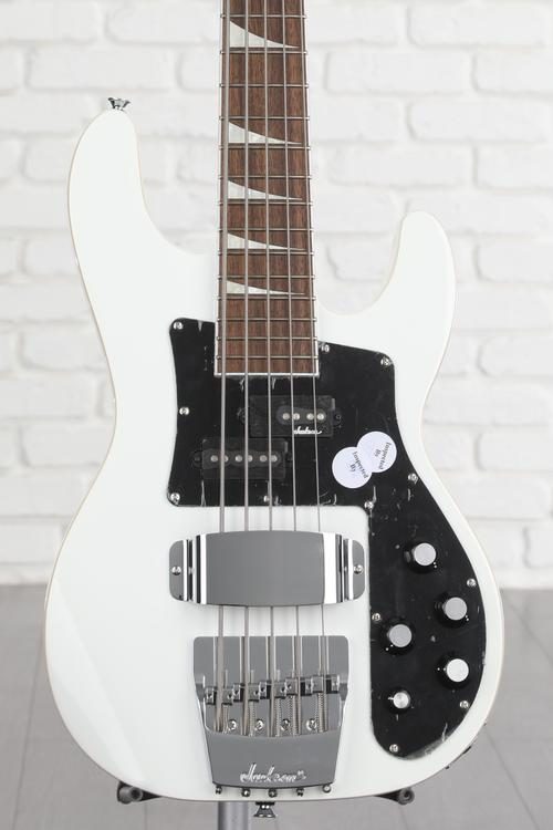 Jackson X Series Concert Bass CBXNT DX V Bass Guitar - Snow White ...