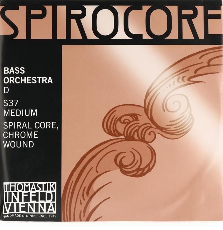 Thomastik-Infeld S37 Spirocore Double Bass D String - 4/4 Size | Sweetwater