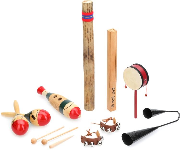Rhythm Band MC7 Multicultural Percussion Set | Sweetwater