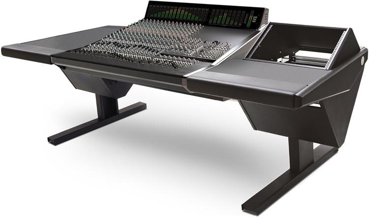 Argosy Eclipse for SSL Origin 16 Console Desk with Right Rack - Black ...