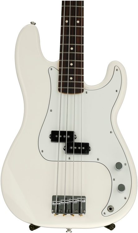 Fender Standard Precision Bass - Arctic White with Rosewood Fingerboard ...