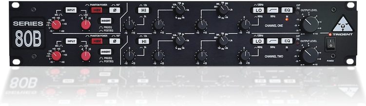 Trident Audio Developments Series 80B 2-channel Microphone Preamp and ...