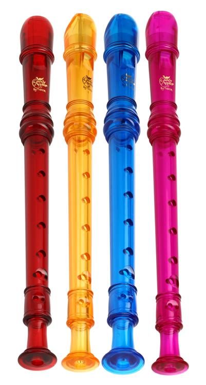 Tudor Candy Apple 2-Piece Recorder - 4 Pack | Sweetwater