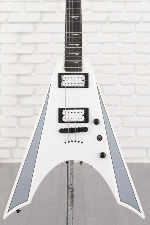 Kramer Nite-V Plus Electric Guitar - Alpine White | Sweetwater