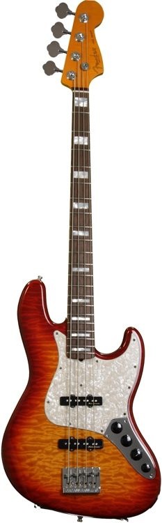 Fender Custom Shop Custom Classic Jazz Bass - Cherry Burst | Sweetwater