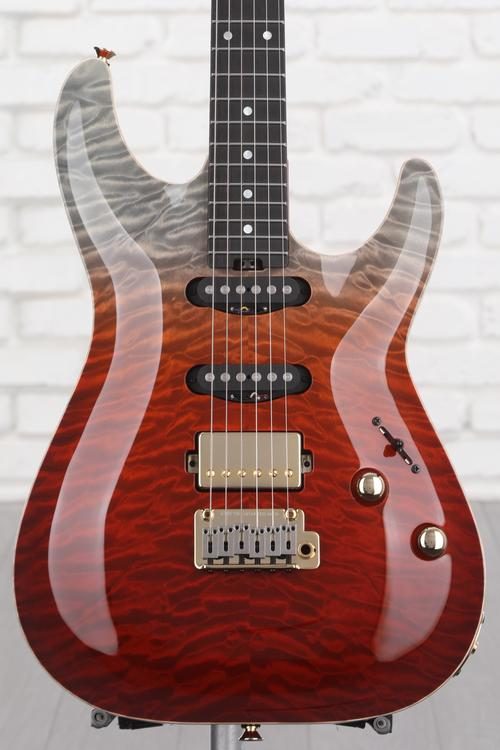 Schecter California Classic Solidbody Electric Guitar - Bengal Fade ...