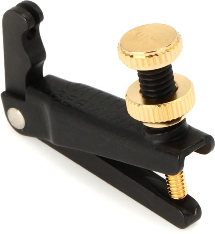 Wittner Stable-style Fine Tuner for 4/4-3/4-size Violin - Black with ...