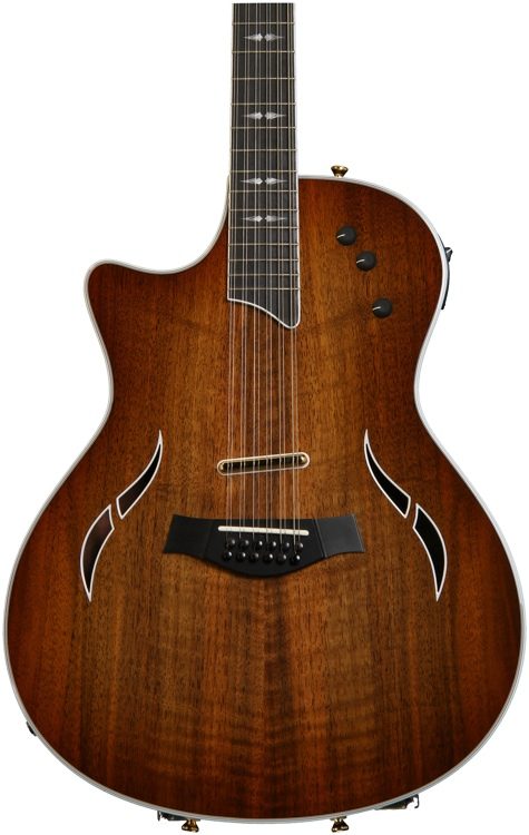 Taylor T5 Custom 12-string Walnut - Natural, Left-handed | Sweetwater