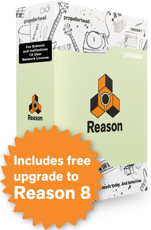 Reason Studios Reason 7 for Schools & Institutions - Upgrade from ...