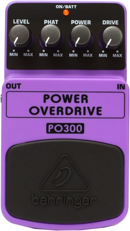 Behringer PO300 Power Overdrive Pedal | Sweetwater