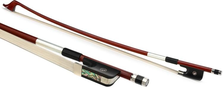 Howard Core 1085DB-F Octagonal Brazilwood Double Bass Bow - French, 1/4 ...