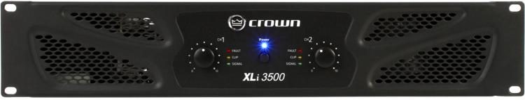 Crown XLi 3500 1350W 2-channel Power Amplifier | Sweetwater