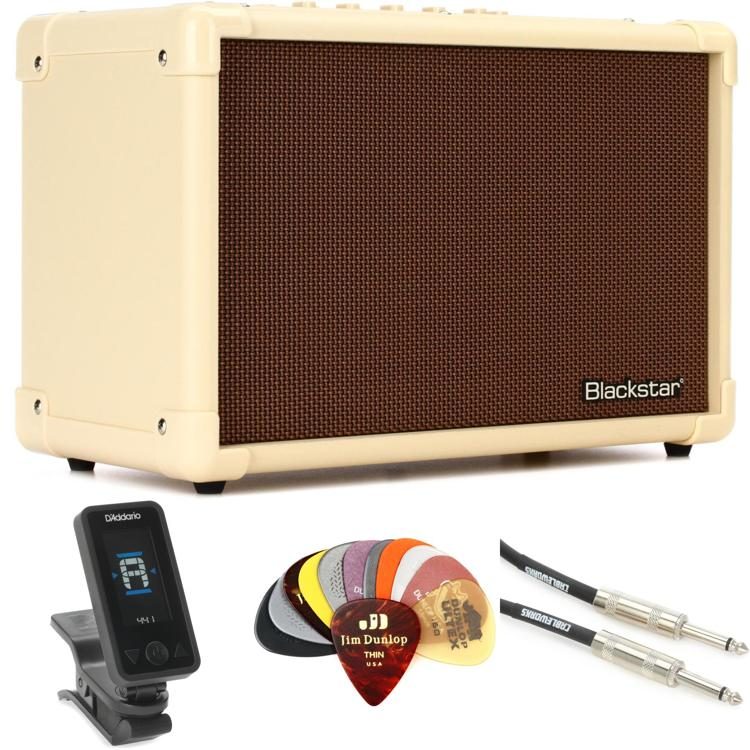 Blackstar Acoustic:Core 30 2x15-watt 2x5" Combo Amp Essentials Bundle ...