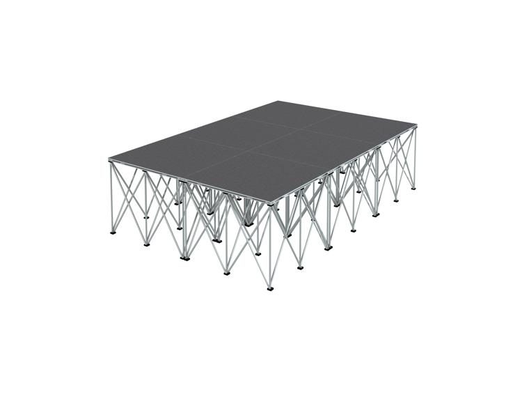 IntelliStage ISTAGE121616 12x16 foot 16 inch tall Stage System ...