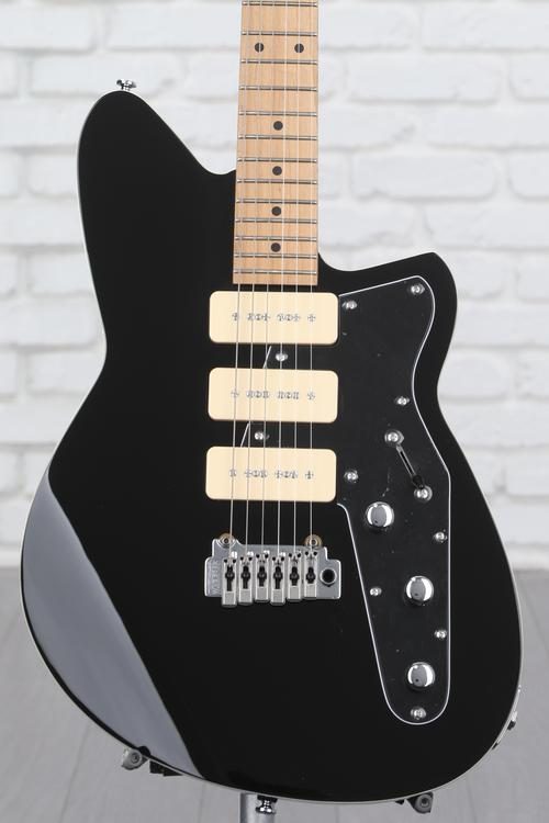 Reverend Jetstream 390 Solidbody Electric Guitar - Midnight Black ...
