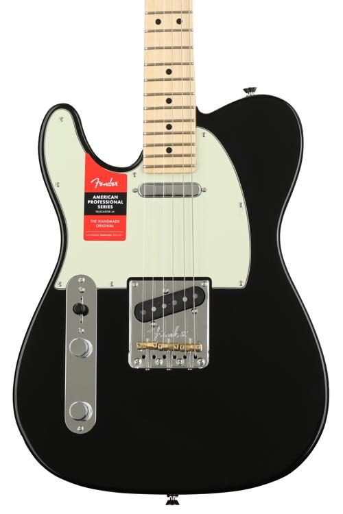 Fender American Professional Telecaster Left-Handed - Black with Maple ...