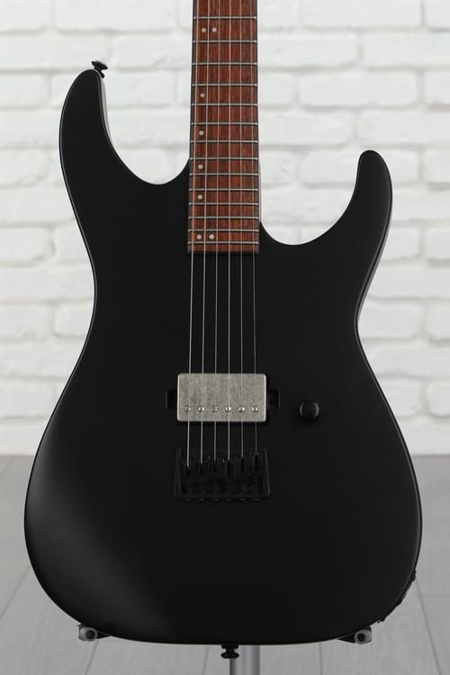 ESP LTD M-201 HT Electric Guitar - Black Satin | Sweetwater