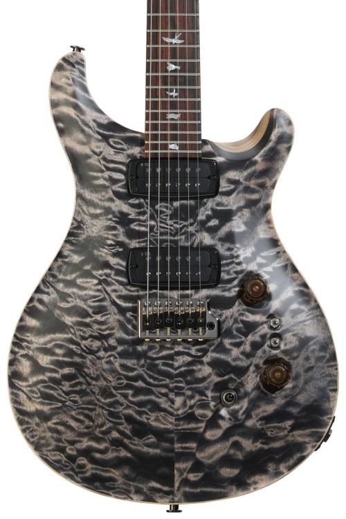 PRS Wood Library Custom 24-08 10-Top Electric Guitar - Charcoal ...