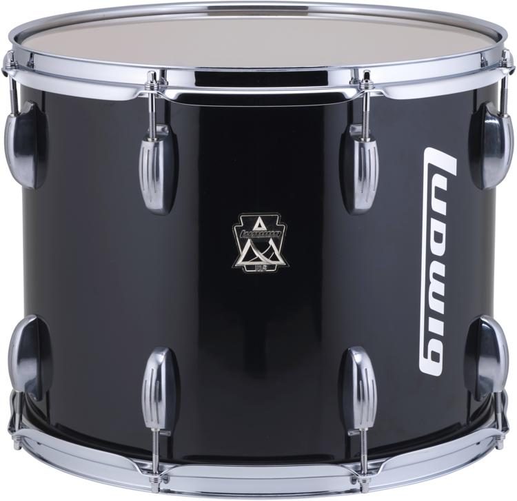 Ludwig Ultimate Marching Traditional Leg Tenor - 15-inch x 12-inch, Black | Sweetwater