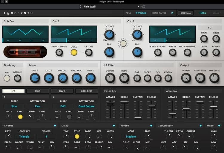 AIR TubeSynth Synthesizer Plug-in | Sweetwater
