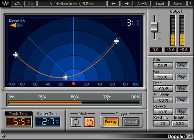 Waves Doppler Effects Plug-in | Sweetwater