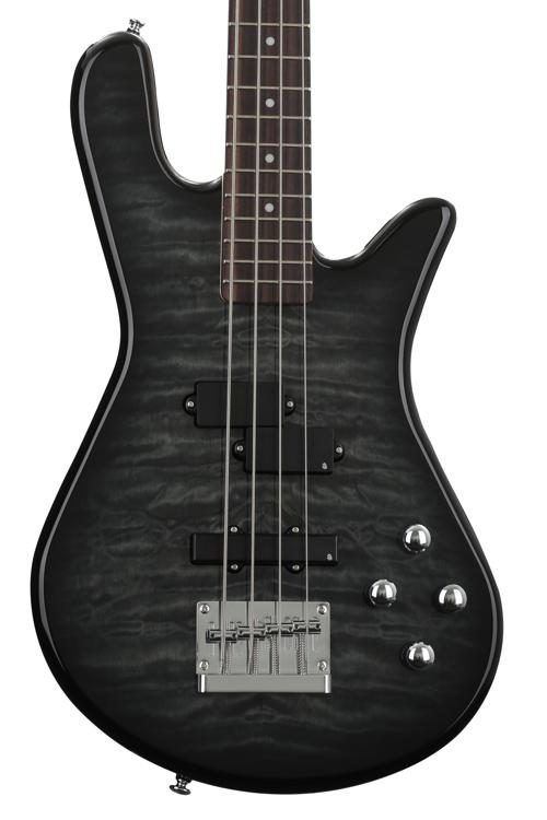 Spector Legend 4 Standard - Black Stain Gloss with Rosewood Fingerboard ...