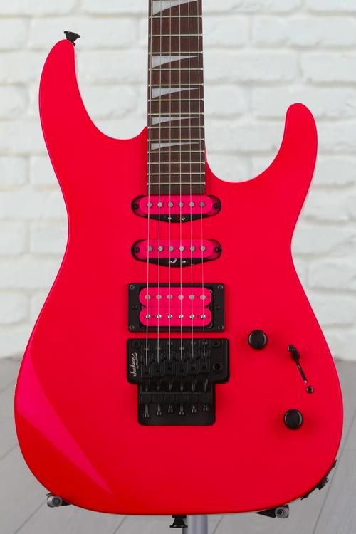 Jackson X Series Dinky DK3XR HSS Electric Guitar - Neon Pink | Sweetwater