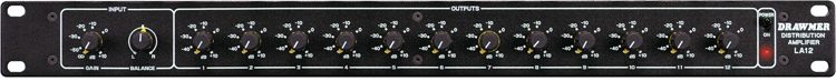 Drawmer LA12 Stereo Distribution Amp | Sweetwater