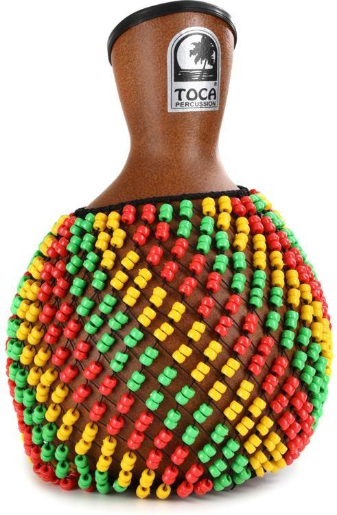 Toca Percussion Fiberglass Shekere - Multicolored | Sweetwater