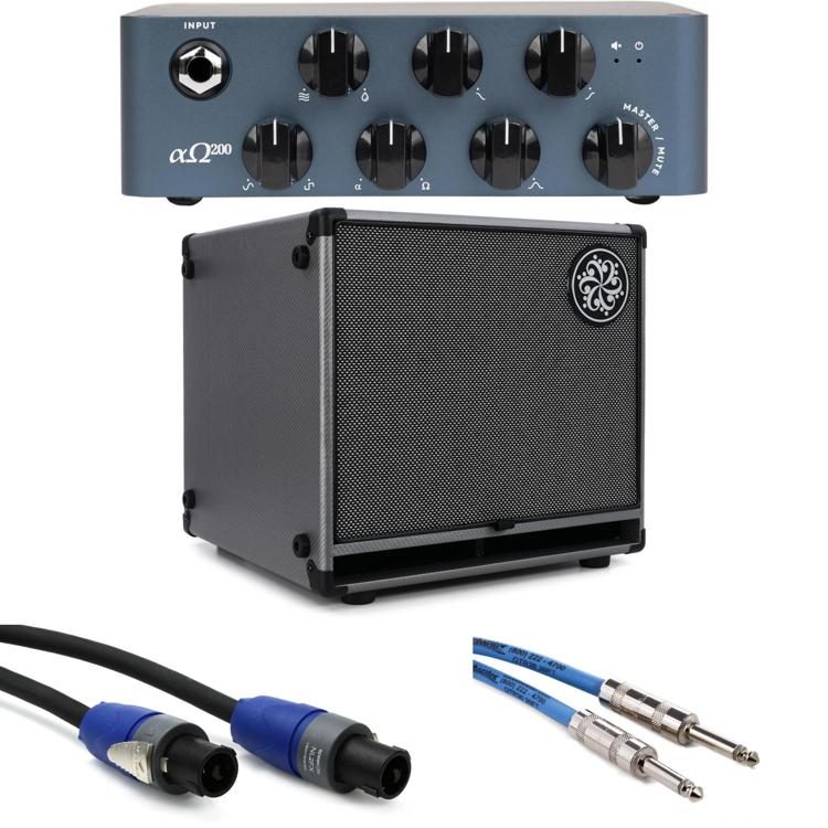 Darkglass Alpha-Omega 200 - 200-watt Bass Head and 1x12 Cabinet ...