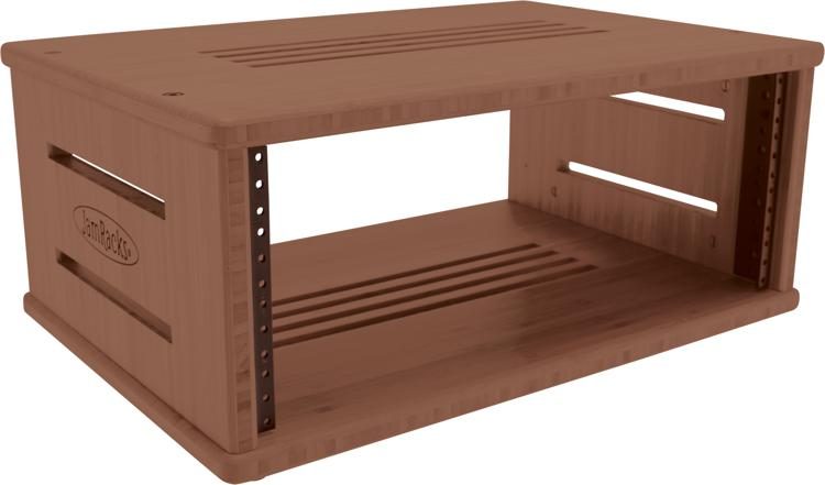 JamRacks 4 Space Rack - Bronze Stain | Sweetwater