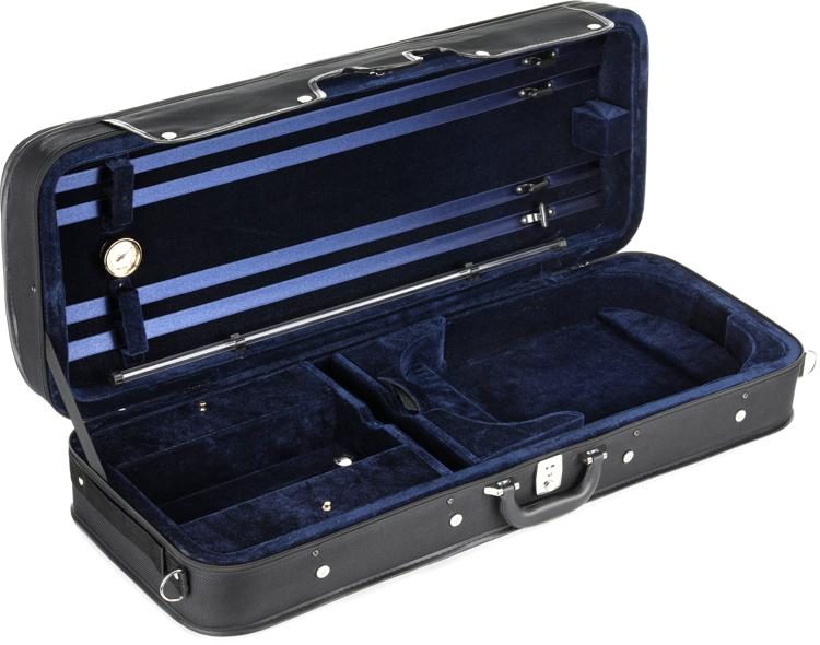 Howard Core CC398V Core Economy Model Oblong Viola Case - Black, 4/4 ...