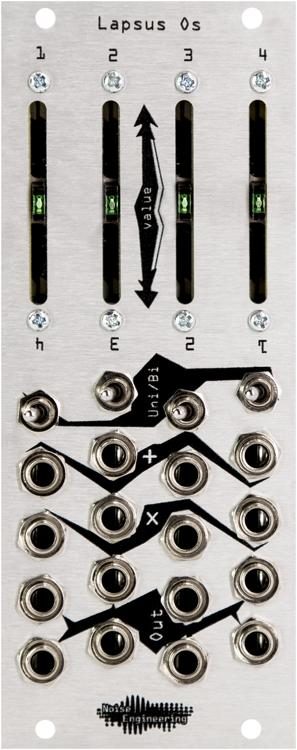 Noise Engineering Lapsus Os 4-channel Attenuverter Eurorack Module ...