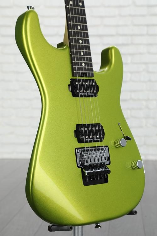 Lime Green Electric Guitar