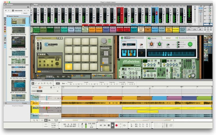 Reason Studios Reason 9 - Upgrade from Previous Versions of Reason ...
