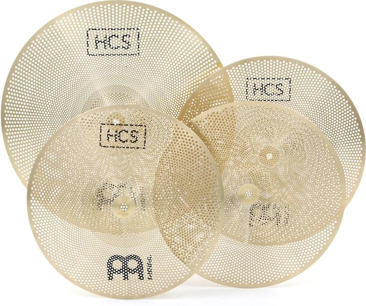 Meinl Cymbals HCS Practice Cymbal Set - 14-inch/16-inch/20-inch ...